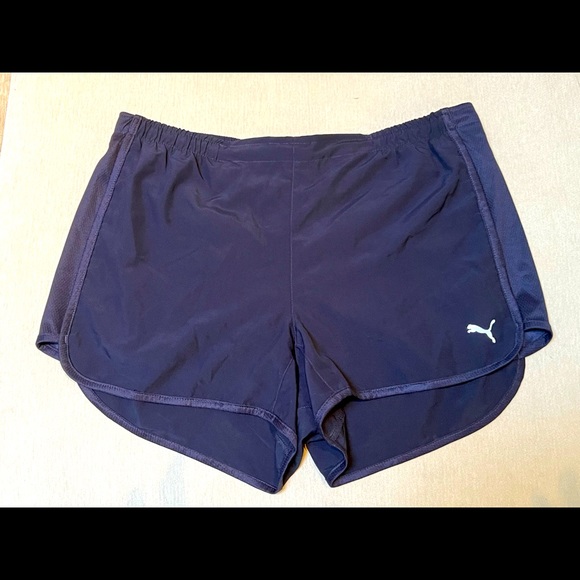 Puma | Shorts | Puma Navy Blue Running Shorts | Poshmark
